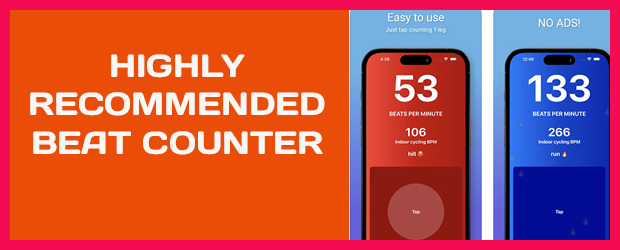 Indoor Cycling Channel » HIGHLY RECOMMENDED BEATS PER MINUTE COUNTER